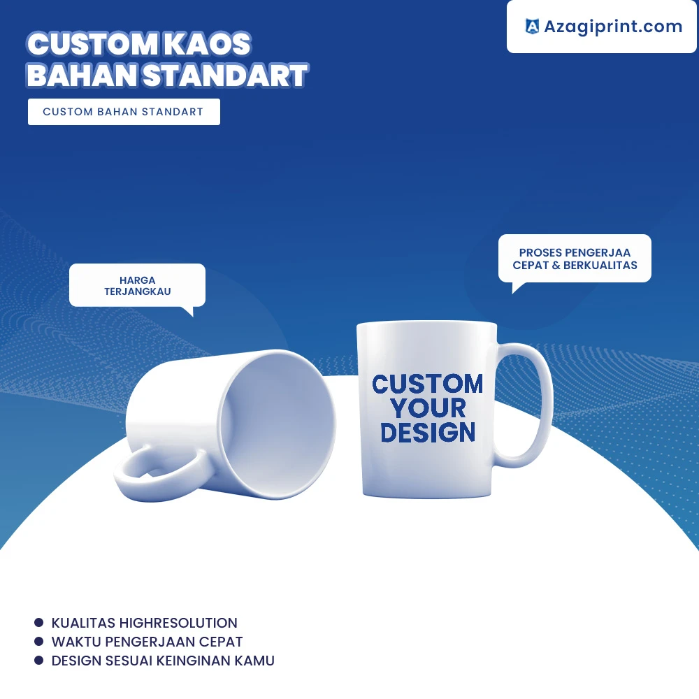 Cetak Gelas Mug Custom - Souvenir | Desa Percetakan Online | Digital ...