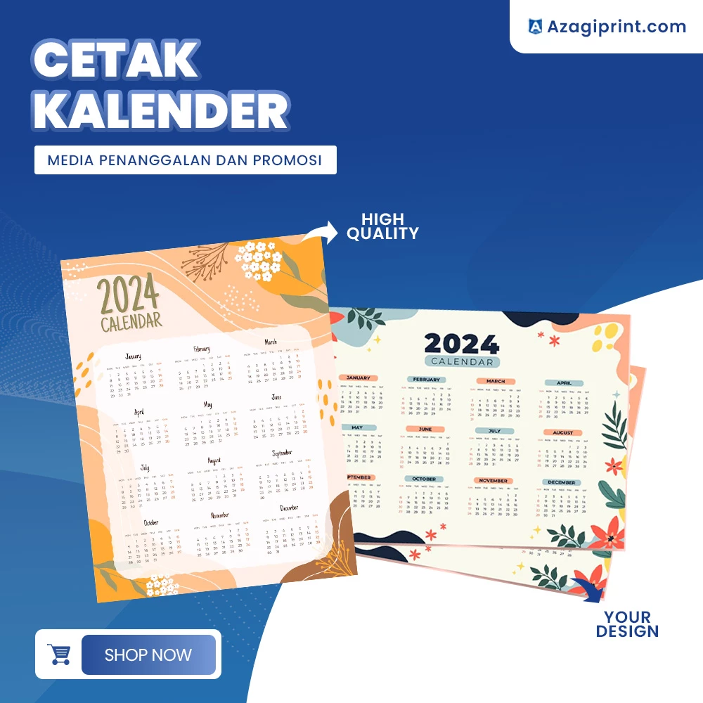 Kalender dinding A3+ | Desa Percetakan Online | Digital Printing ...