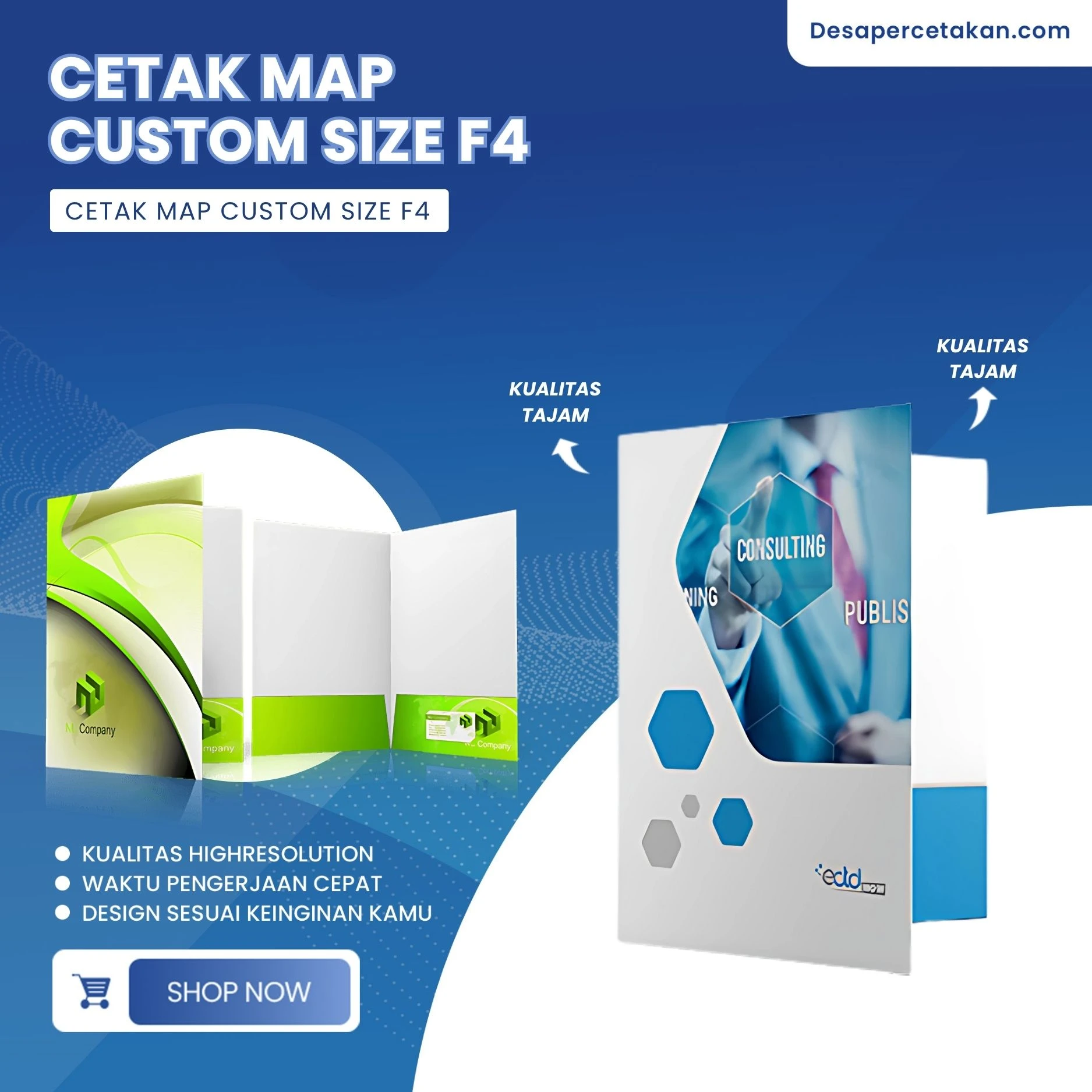 Cetak Map Custom Size F4 | Desa Percetakan Online | Digital Printing ...