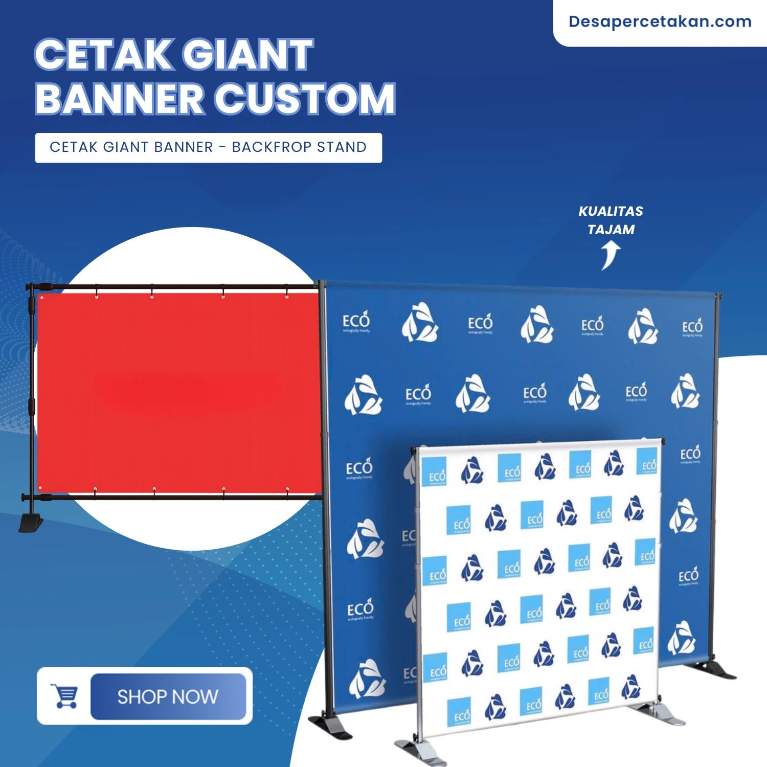 Cetak Giant Banner - Spanduk Jumbo - Backdrop Stand - Desa Percetakan ...
